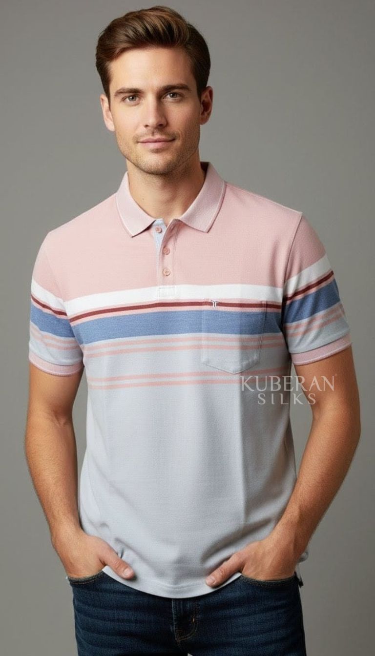 KUBERAN TRI COLOR T-SHIRT – Kuberan Silks